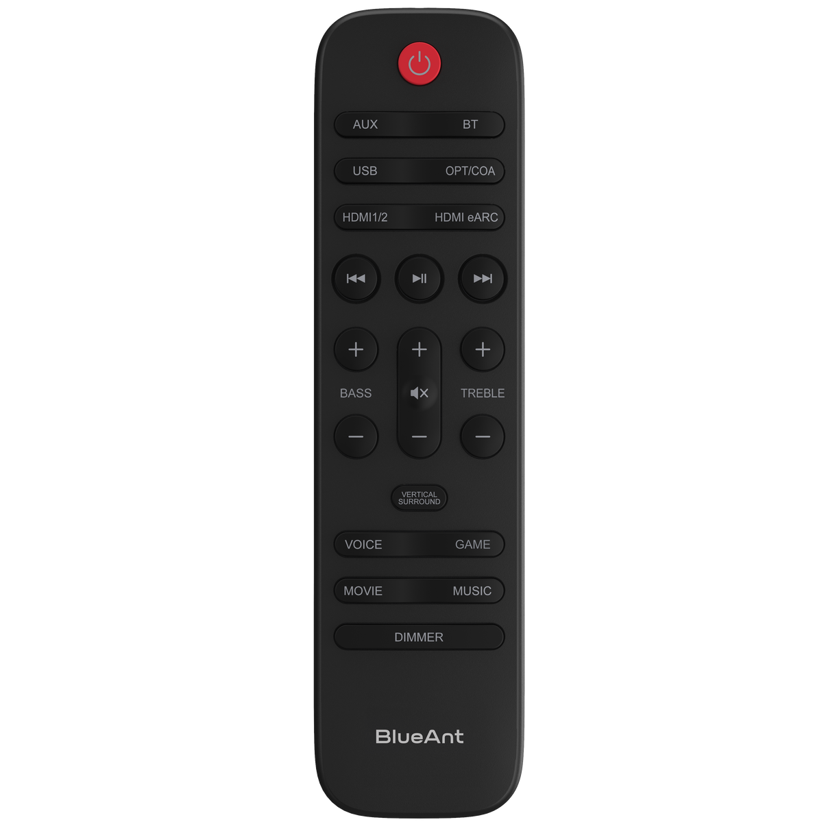 XT120 2.1 Soundbar - Remote Control – BlueAnt